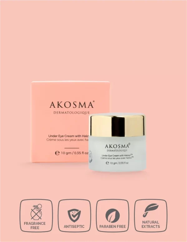 Akosma Dermatologique Under Eye Cream with Haloxyl – skyewellness